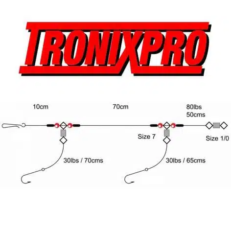 Tronixpro / Axia 1 Up 1 Down Rig - Ahoy Hengelsport