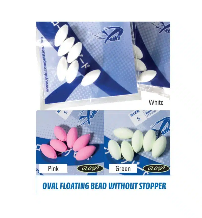 YUKI FLOATING BEADS 1 WITHOUT STOPPER - Ahoy Hengelsport